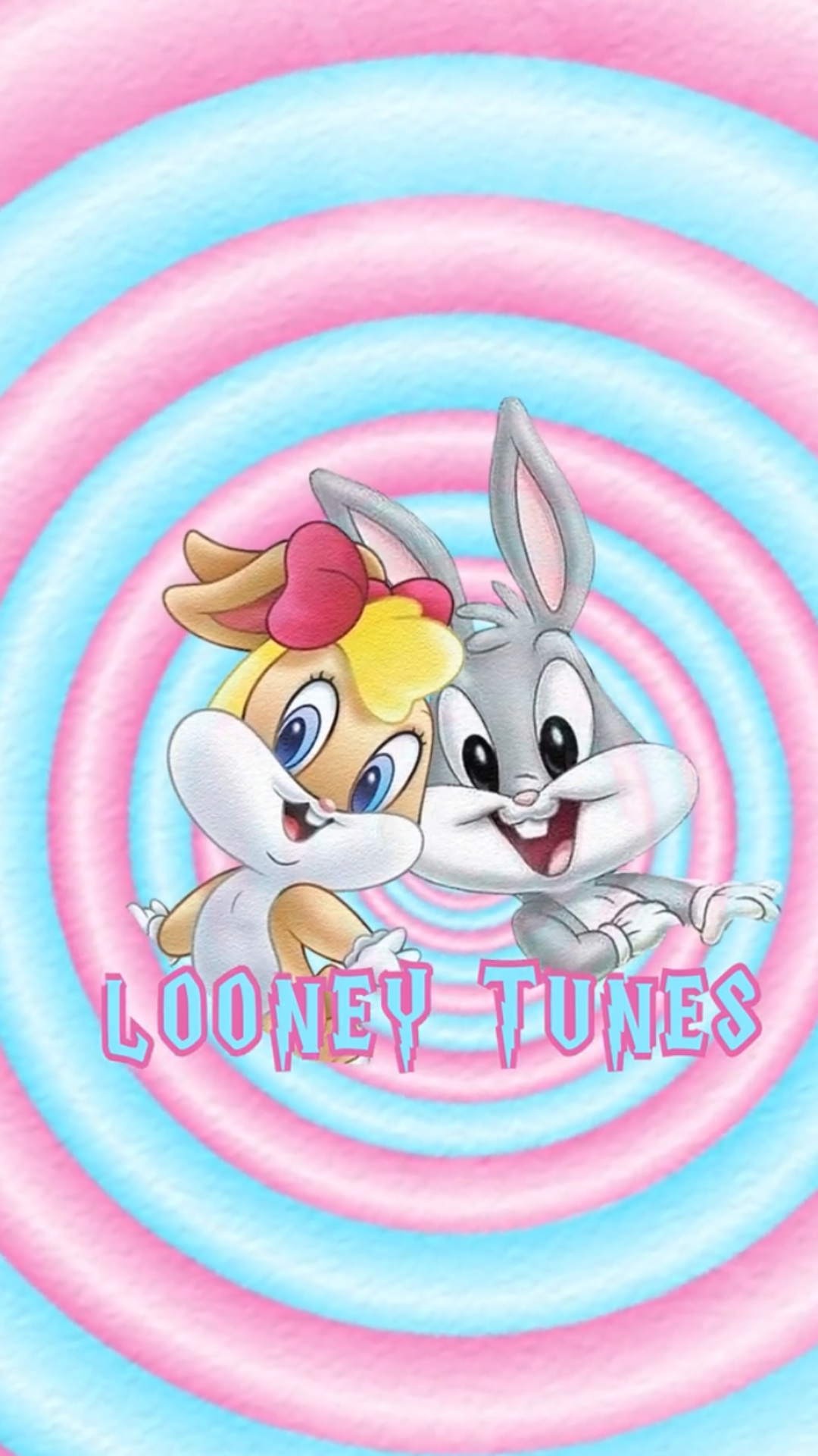 Looney Tunes Gender Reveal Invitation Classic Cartoon Theme Digital 9501